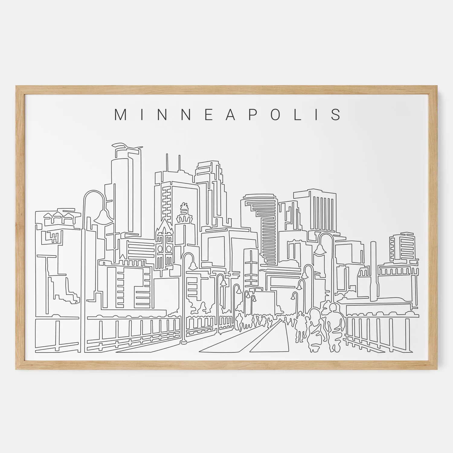 Minneapolis City Landscape Paintings